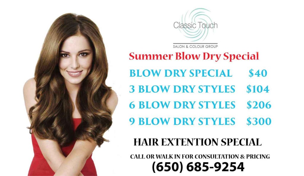 Classic Touch Salon – Promotions – South B St San Mateo, CA 94401 ...